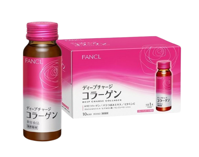 FANCL – HTC Collagen DX TENSE UP 三肽美肌膠原蛋白飲 50ml x10瓶入 - Malllmart